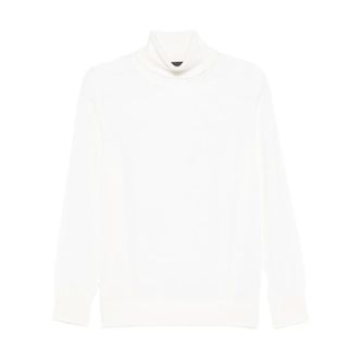 Marina Rinaldi Femme, Pulls, Blanc, Taille: 42 FR Col roulés