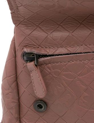 Bottega Veneta Hobo Bags - Small Calfskin Intrecciomirage Embossed Butterfly - Gr. unisize - in Gold - f&uuml;r Damen