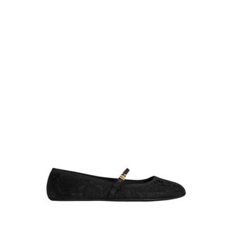 Dolce & Gabbana Femme, Chaussures, Noir, Taille: 36 EU Ballerines