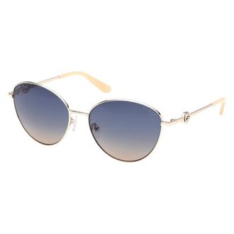 Guess Lunettes de soleil Gu00284 - Femme - Accessoires - Beige - Taille: 58 MM