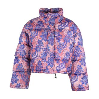 Versace Jeans Couture Tapestry Couture Puffer Jacket - - Jackets - Damen - Mehrfarbig - S