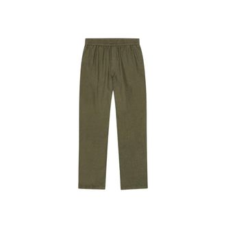 Les Deux Patrick Leinenhose - - Trousers - Herren - Gr&uuml;n - S