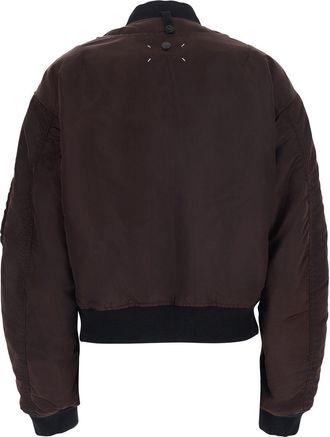 Maison Margiela Tech Fabric Polyamide Jacket - Brown