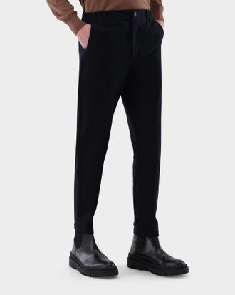 van Laack Freizeithose aus Baumwoll-Gabardine