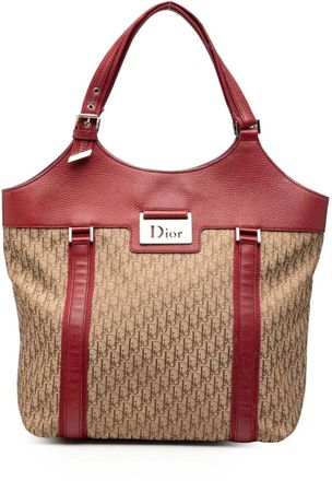 Dior Shopper - Diorissimo Trotter Canvas Street Chic Tote - Gr. unisize - in Braun - f&uuml;r Damen