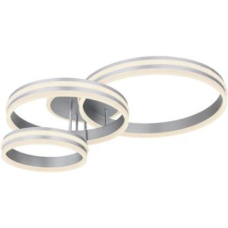 Globo Lighting deckenleuchte - Rubio - grau - metall - led - 67260-72