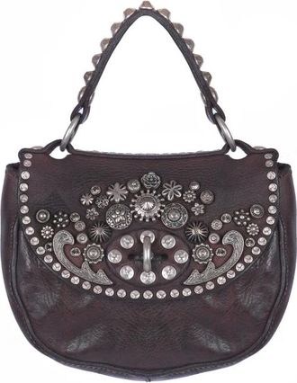 Campomaggi Femme, Sacs, Brun, Taille: ONE Size Tracollina Afrodite