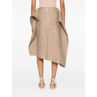 Niccol&ograve; Pasqualetti Collage Skirt - Beige