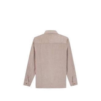 Maison Labiche Surchemise Monge en velours c&ocirc;tel&eacute; de coton