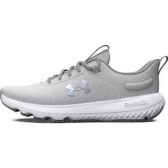 Under Armour W Charged Revitalize Chaussures pour Femme, Gris Halo/Gris Halo/iris&eacute;, 38 EU