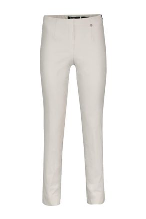 Robell Style Marie - Stoffhose Damen high Waist - Damenhose Power Stretch - Bengaline Stoff Hose mit Schlitz am Saum - Bitte eine Gr&ouml;&szlig;e Kleiner bestellen - C
