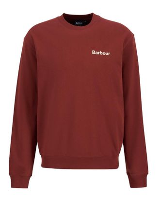 Barbour Sweatshirt aus Baumwolle mit beidseitigem Print, Relaxed Fit in