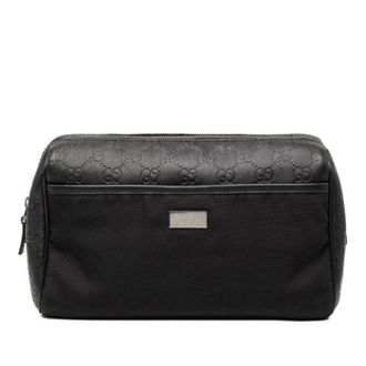 Gucci Pre-owned Clutch Bag - - Pre-owned - Damen - Schwarzk - ONE SIZE
