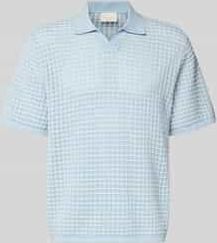 Jack & Jones Regular Fit Poloshirt mit V-Ausschnitt