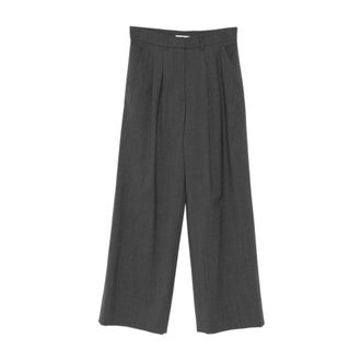 Pantaloni Torino Wide Hosen - - Trousers - Damen - Grau - M