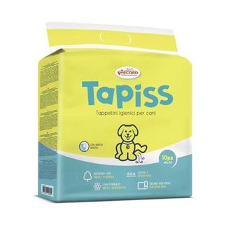 Record Hygienematten Tapiss Einweg-Hundetraverse f&uuml;r Hunde, Extra Absorbierend | 60x60cm, Packung mit 10 St&uuml;ck