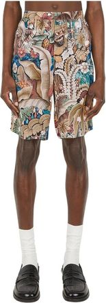Endless Joy Homme, Shorts, Multicolore, Taille: S Short de Plage &agrave; Motif Abstrait