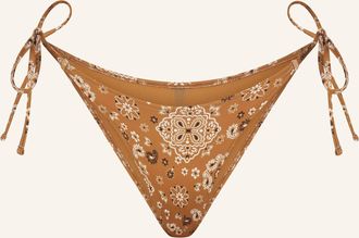 SKIMS Skims Triangel-Bikini-Hose Signature Swim braun