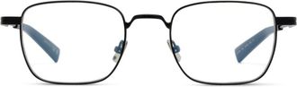 Saint Laurent Eyewear Brille mit eckigem Gestell - Schwarz