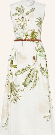 Reiss Reiss Leinenkleid Palma weiss