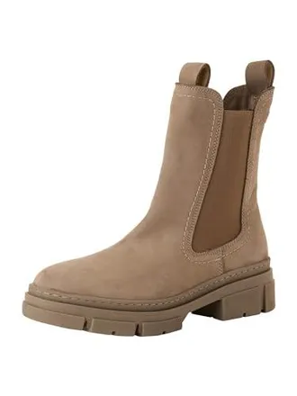 Tamaris Femme 1-25901-41 Bottine Chelsea, Dune Nubuc, 36 EU