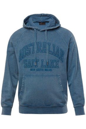 JP1880 Sweatshirt Hoodie Badges Vintage Look Kapuze K&auml;ngurutasche