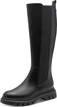 Marco Tozzi Marco Tozzi Damen Stiefel mit Rei&szlig;verschluss Elegant, Schwarz (Black), 38 EU