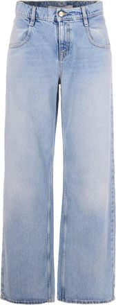 Cycle wide-leg jeans - Bleu