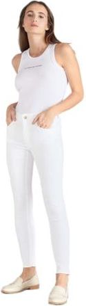 Le Temps Des Cerises Jeans Pulp Slim Taille Haute 7/8ème Blanc
