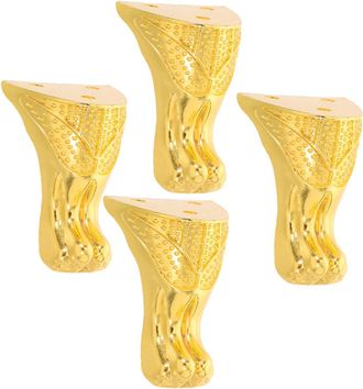 Angoily 4stücke Untere Möbelecke Aus Holz Vintage-eckbein Eckschutz Für Kistenfüße Eckstützfüße Für Vintage-möbel Möbeleckstrebe Aus Holz Dekoratives Eckbein 