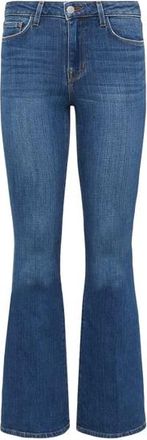 L'agence Jean flare en coton m&eacute;lang&eacute;