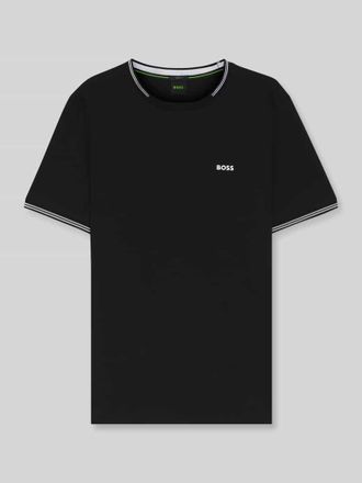 HUGO BOSS Regular Fit T-Shirt aus Baumwoll-Mix Modell TAUL