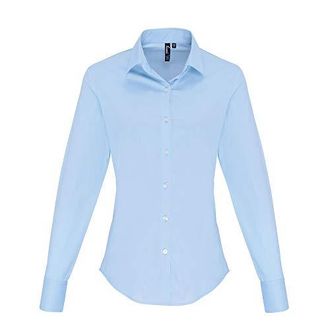 Premier Blouse - Femme (L) (Bleu p&acirc;le)