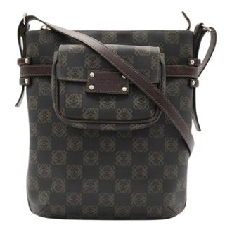Loewe Pre-owned Repeat Anagram Umh&auml;ngetasche - - Pre-owned - Damen - Braun - ONE SIZE