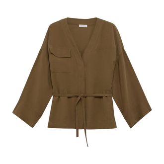 Alchemist Femme, Blouses et Chemises, Vert, Taille: 38 FR Veste Lieke