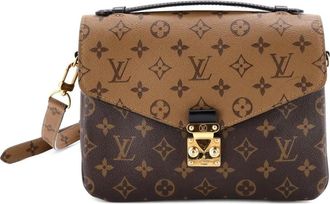 Louis Vuitton Pochette Metis Reverse Monogram Canvas crossbody bag - Marron