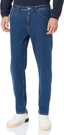 Tom Tailor Herren Loose Fit Jeans 1033641, 10119 - Used Mid Stone Blue Denim, 36W / 36L