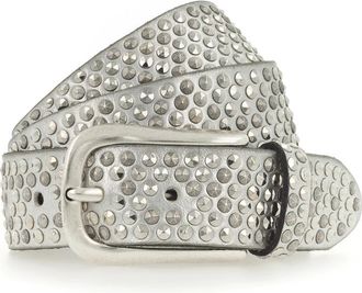 B.Belt B.belt, unisex, Accessoires, Gris, Taille: 90 CM Gabriella Leather Belt