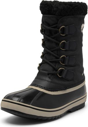 Sorel Herren 1964 Pac Nylon WP wasserdichte Schneestiefel, Black, Ancient Fossil, 40.5 EU