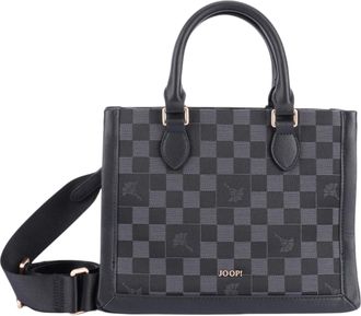 Joop Handtasche Umh&auml;ngetasche Piazza Scacchi Aurelia Handbag Black schwarz