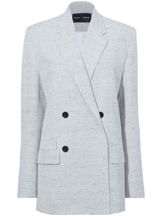 Proenza Schouler Melierter Hadley Blazer - Grau
