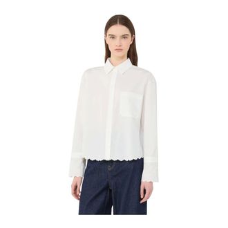 Max Mara Femme, Blouses et Chemises, Blanc, Taille: 38 FR Neutro Blouse