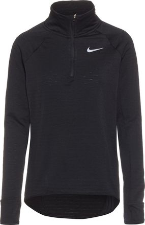 Nike Nike Damen Nike Damen Therma-fit Element 1/2-zip Running Sweatshirt, Schwarz, M EU