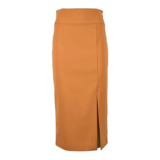 Patrizia Pepe Eleganter Rock mit Elasthanmischung - - Skirts - Damen - Orange - M