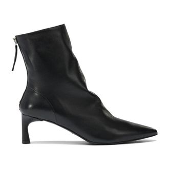 Halmanera Schwarze Damen Stiefeletten - - Shoes - Damen - Schwarzk - 40 EU