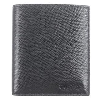 Prada Porte-cartes Pre-owned - Homme - Pre-owned - Noir - Taille: ONE Size