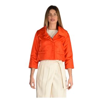 Add Blazerjacke - - Jackets - Damen - Orange - L