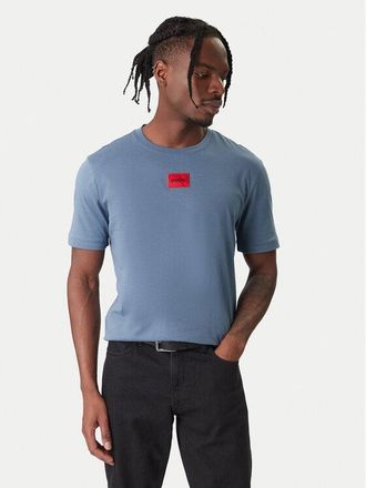 HUGO BOSS T-Shirt Diragolino 50447978 Blau Regular Fit