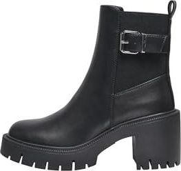 Only Femme Boot Onlbluebell-2 Buckle Bottines, Noir, 41 EU