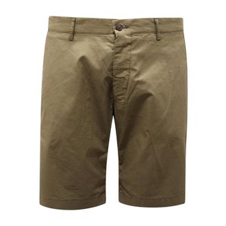 Berwich Bermuda-Shorts im Milit&auml;rstil - - Shorts - Herren - Gr&uuml;n - L
